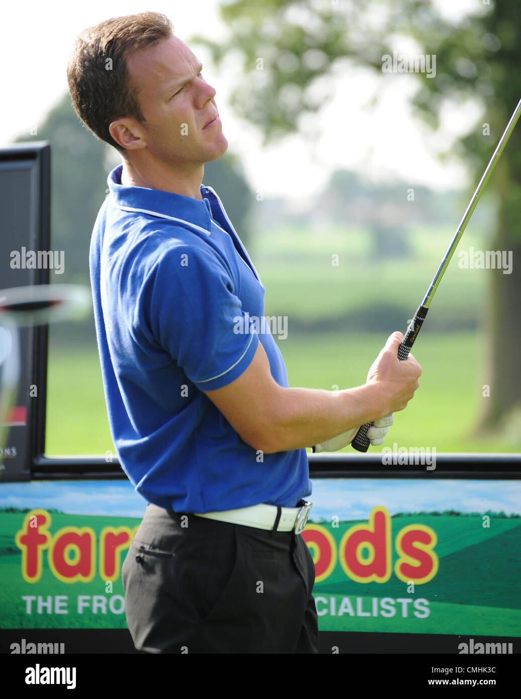 11.08.2012. Coventry, England. Graham Neville pictured at the Farmfoods ...