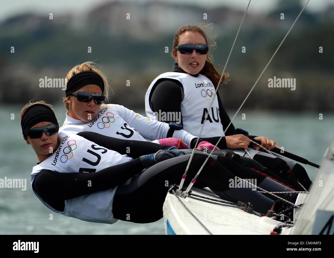 London 2012 Olympics, Sailing at the Weymouth & Portland Venue, Dorset ...