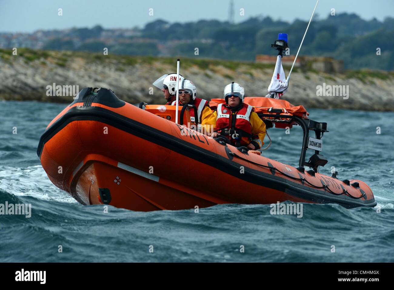 RNLI inshore lifeboat Stock Photo - Alamy