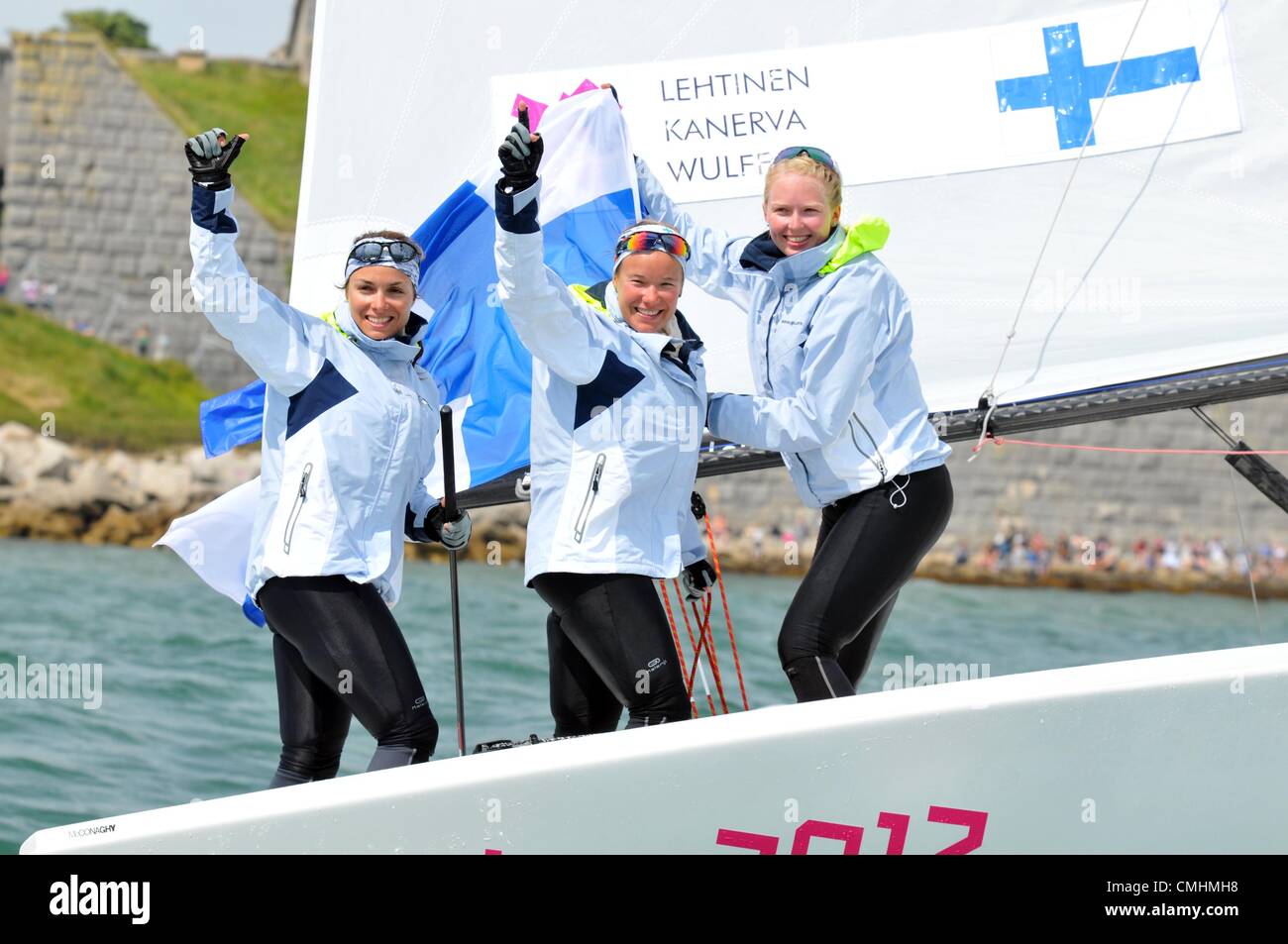 London 2012 Olympics, Sailing at the Weymouth & Portland Venue, Dorset ...