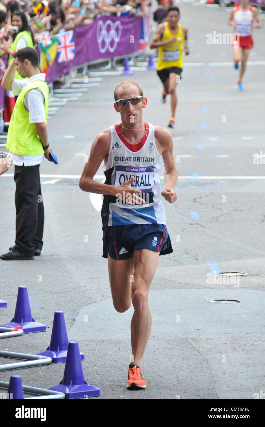 Trafalgar Square, London, UK. 12th August 2012. Overall, a Team GB ...