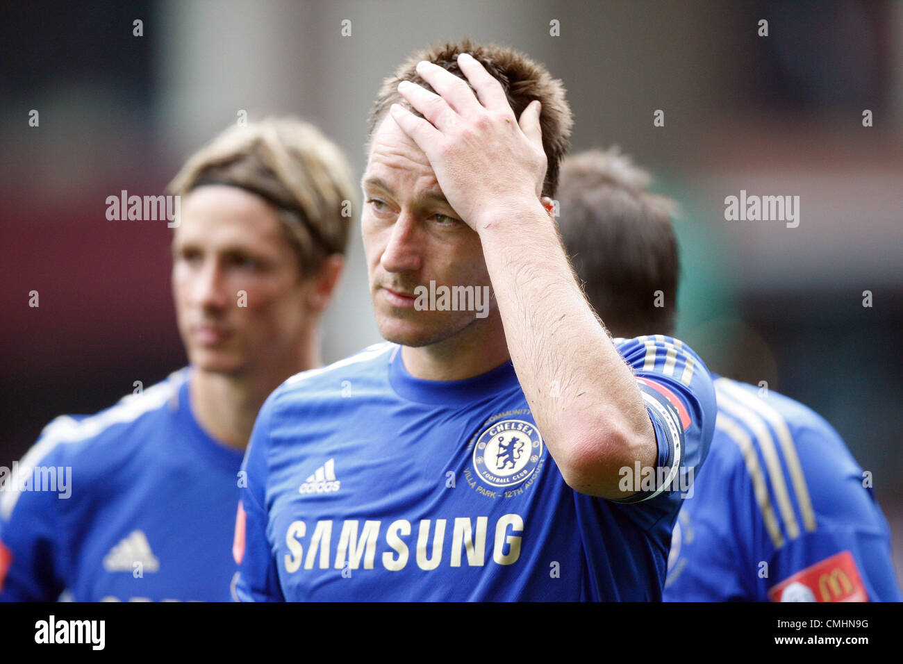 JOHN TERRY SUFFERS ABUSE FROM CHELSEA V MANCHESTER CITY VILLA PARK ...