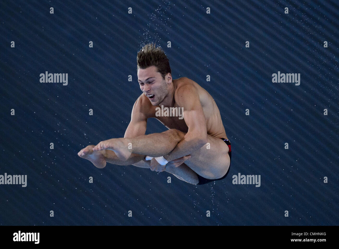 11.08.2012. London, England. Canadas Riley McCORMICK (CAN) in action in ...