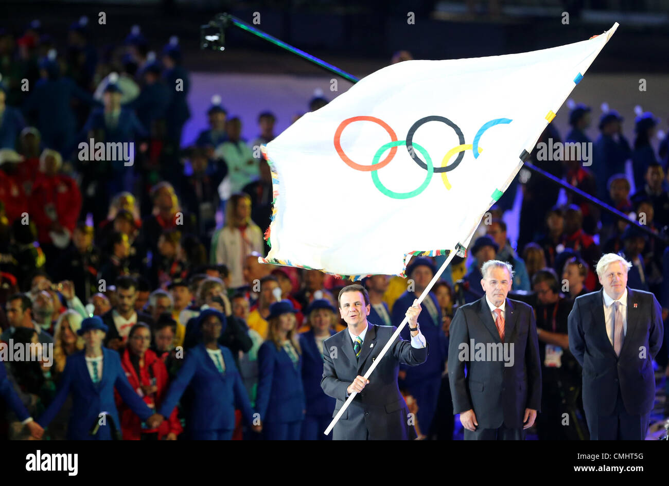 Ioc olympic flag hi-res stock photography and images - Alamy