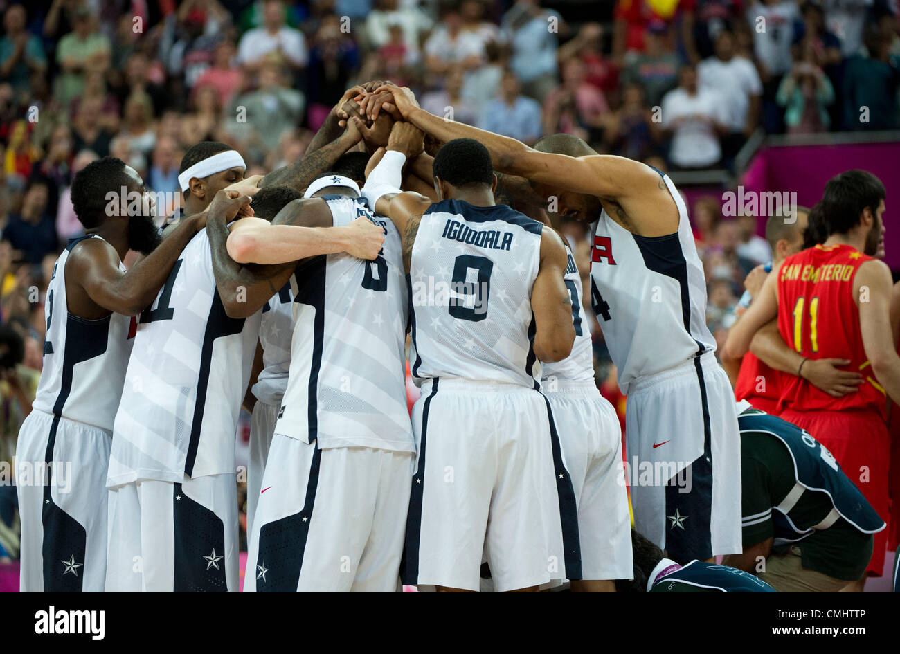 Aug. 12, 2012 - London, England, United Kingdom - The USA mens ...
