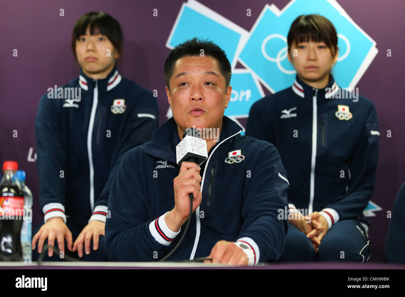 Masayoshi Manabe (JPN), AUGUST 12, 2012 - Volleyball : Press Conference ...
