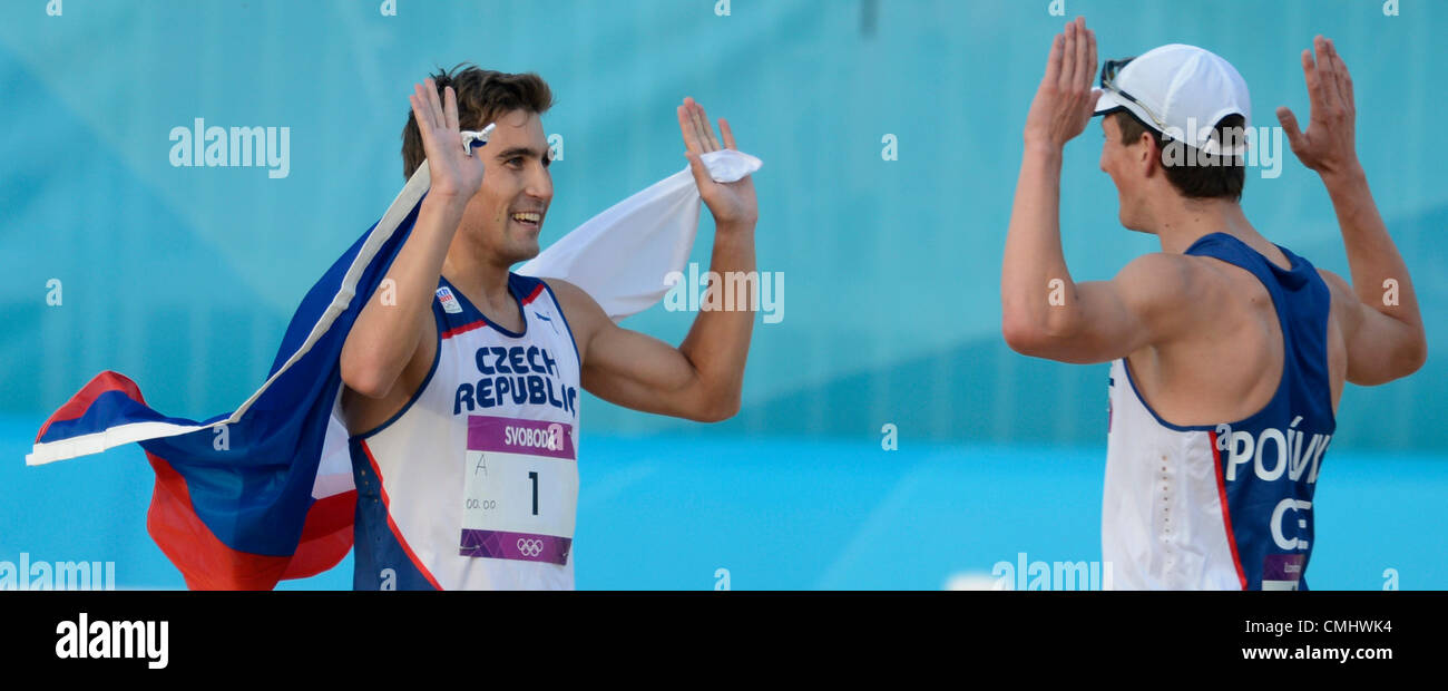 11th Aug 2012. David Svoboda of the Czech Republic won the gold medal ...