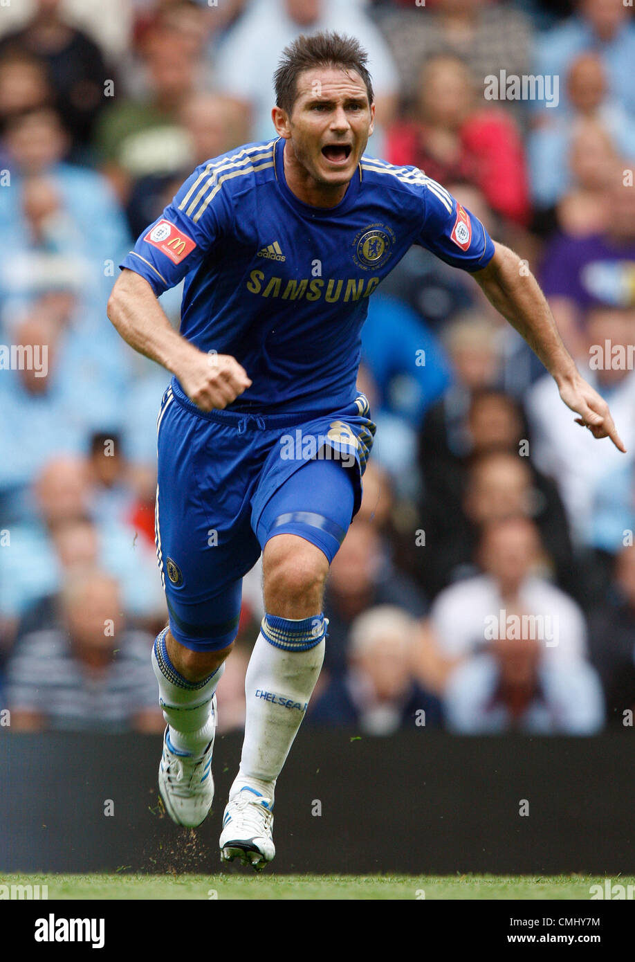 FRANK LAMPARD CHELSEA FC VILLA PARK BIRMINGHAM ENGLAND 12 August 2012 ...