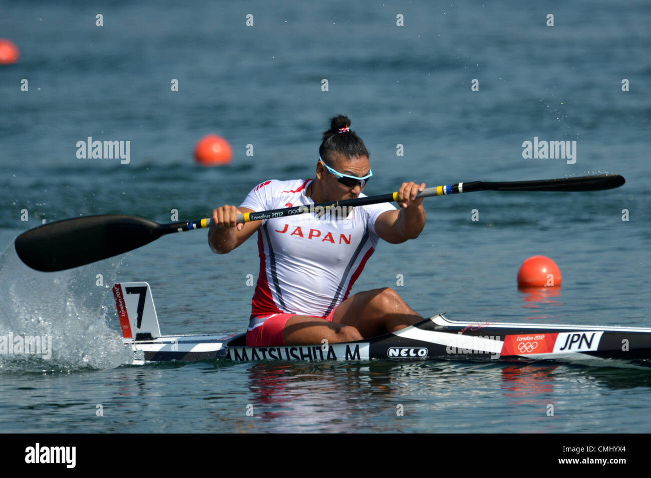 Momotaro Matsushita (JPN), AUGUST 10, 2012 - Canoe Sprint : Momotaro Matsushita of Japan ...