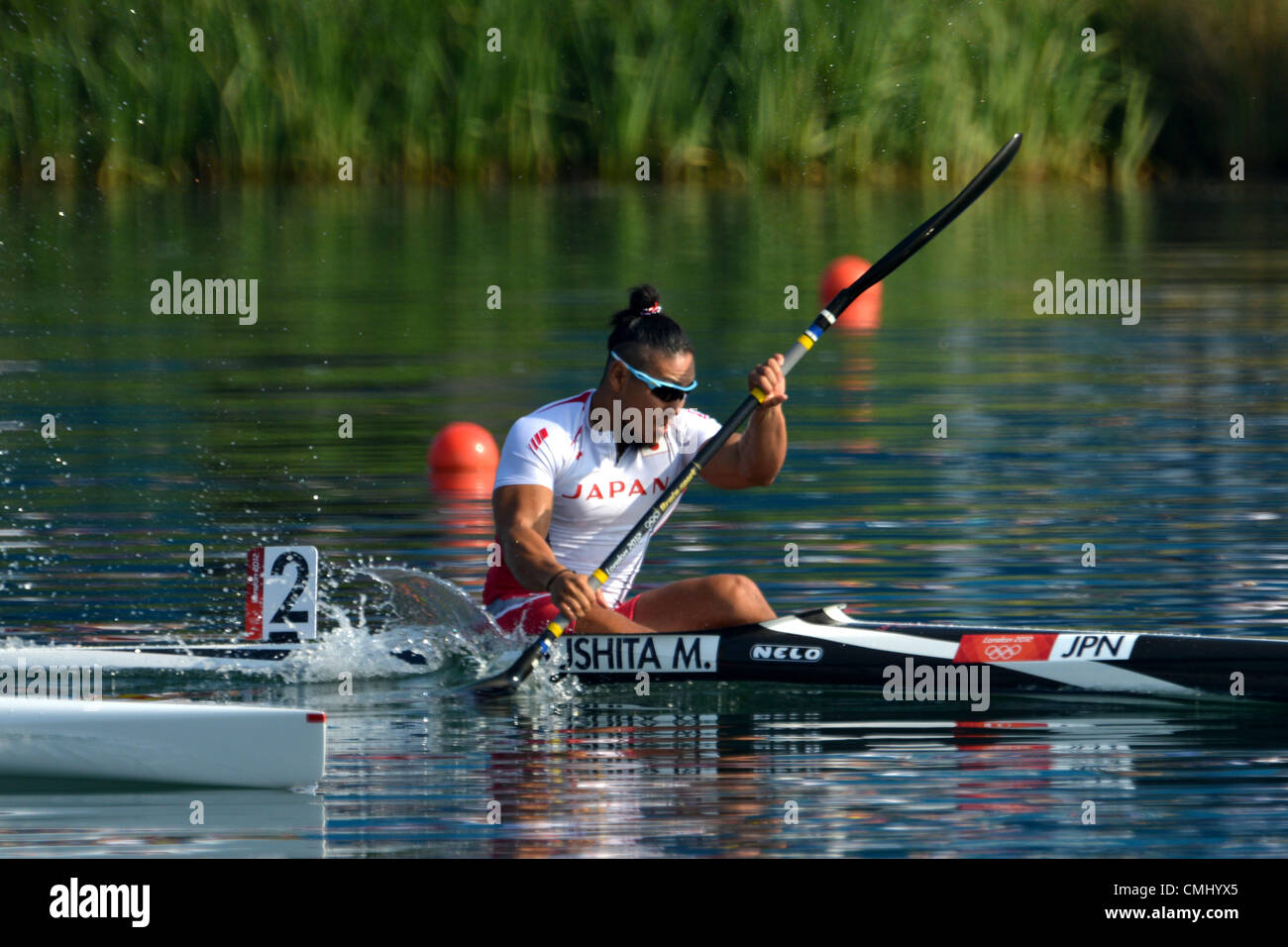 Momotaro Matsushita (JPN), AUGUST 10, 2012 - Canoe Sprint : Momotaro Matsushita of Japan ...