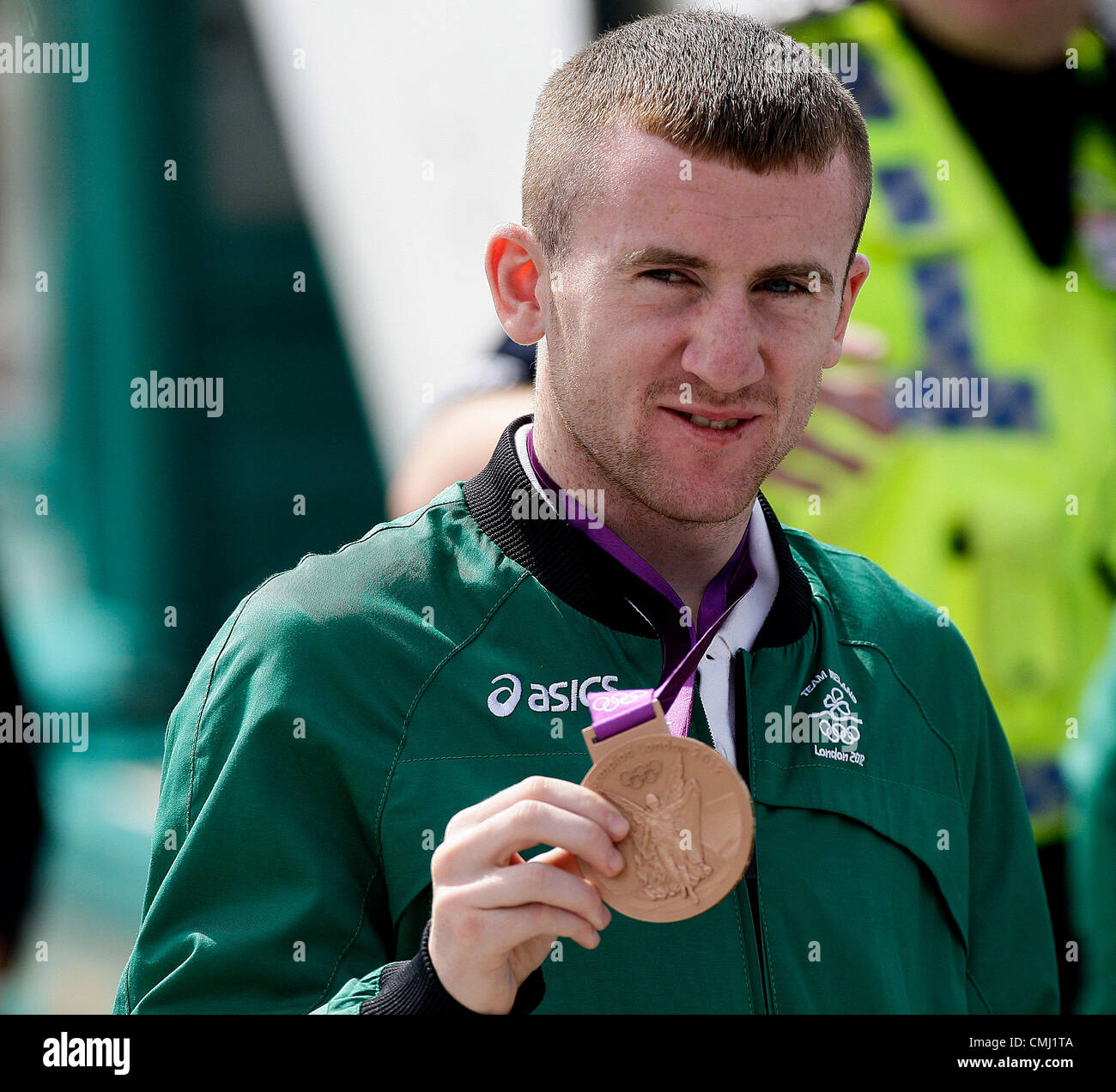 Dublin 13th Aug 2012 - Paddy Barnes Bronze medalist in Boxing Men's ...