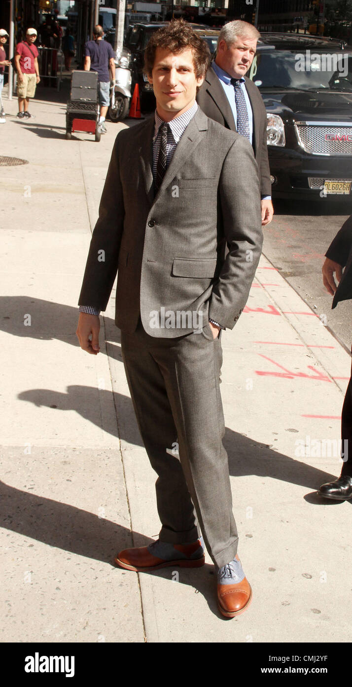 Aug. 13, 2012 - New York, New York, U.S. - Actor ANDY SAMBERG poses for ...