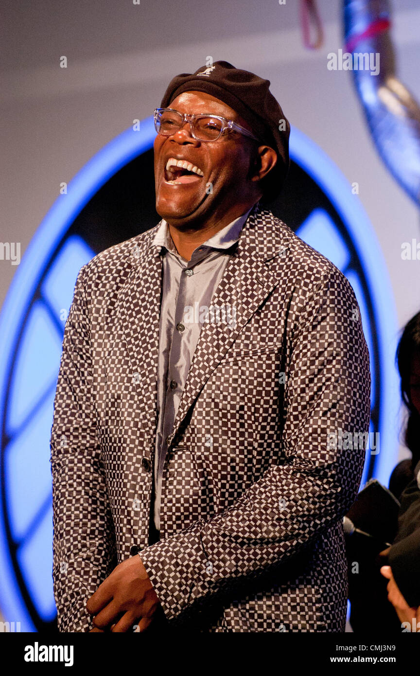 August 14, 2012, Tokyo, Japan – Samuel L. Jackson appears at the Japan ...