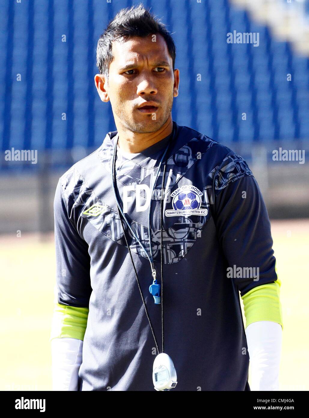 PIETERMARITZBURG, SOUTH AFRICA - AUGUST 14,Fadlu Davids during the ...