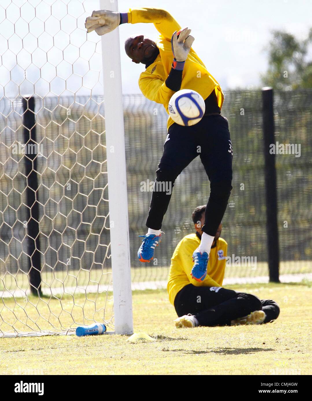 PIETERMARITZBURG, SOUTH AFRICA - AUGUST 14,Isaac Chansa during the ...