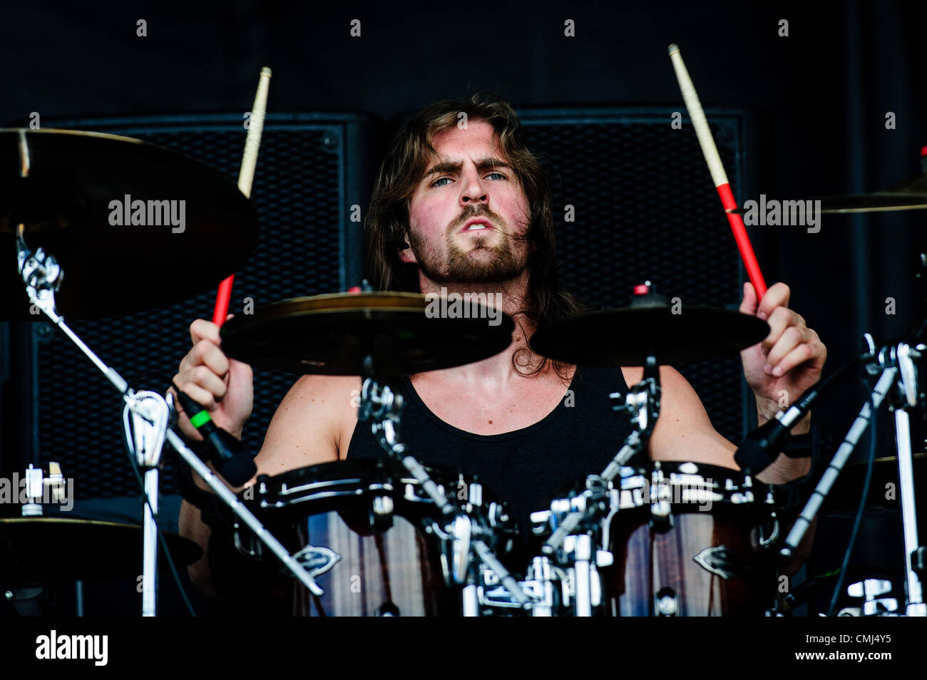 Aug. 12, 2012 - Toronto, Ontario, Canada - BLAKE RICHARDSON of Between ...