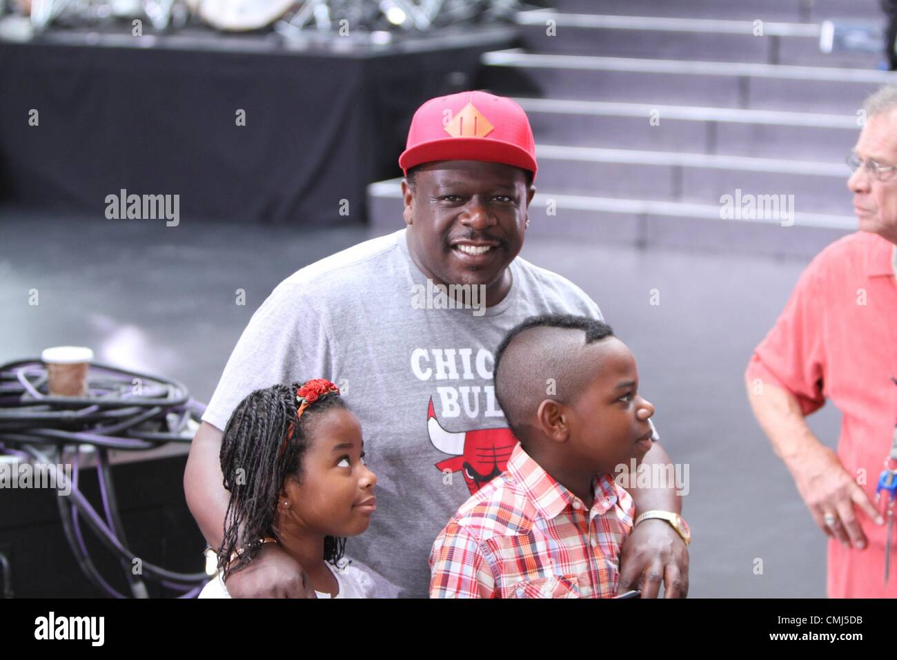 Cedric the Entertainer aka Cedric Kyles on stage for NBC Today Show ...