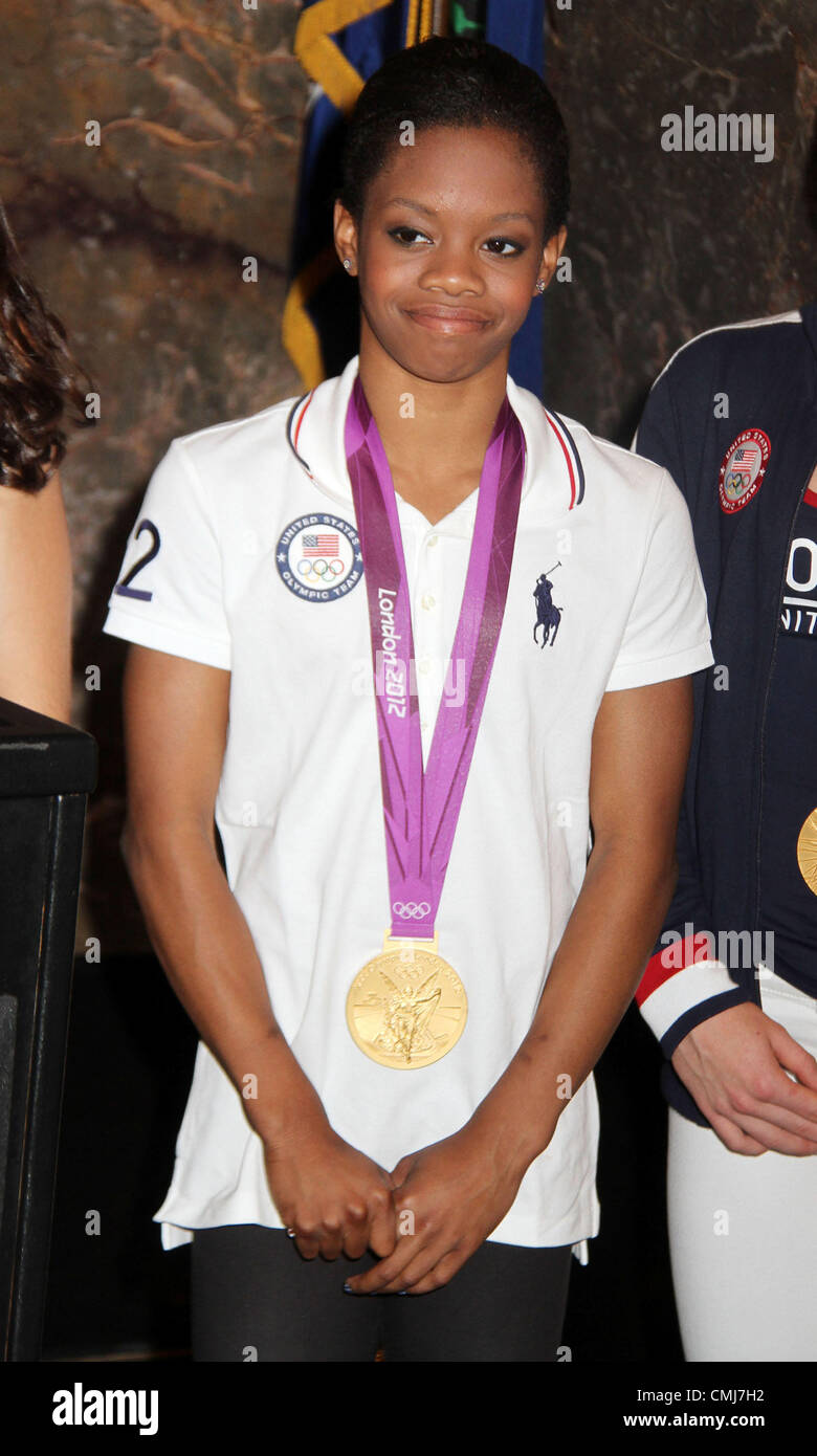Gabby Douglas Gold Medal High Resolution