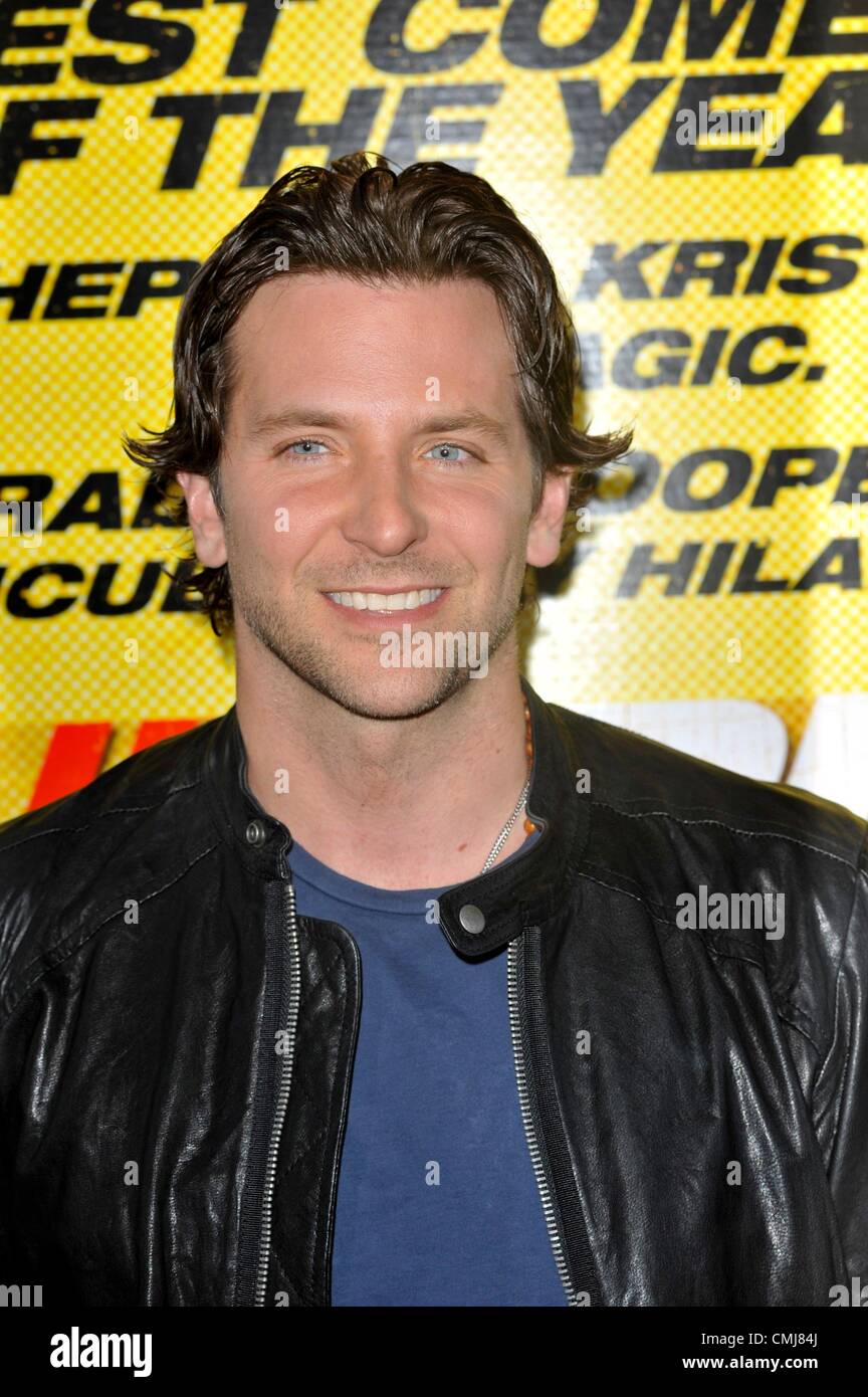 14th Aug 2012. Bradley Cooper at arrivals for HIT AND RUN Premiere ...