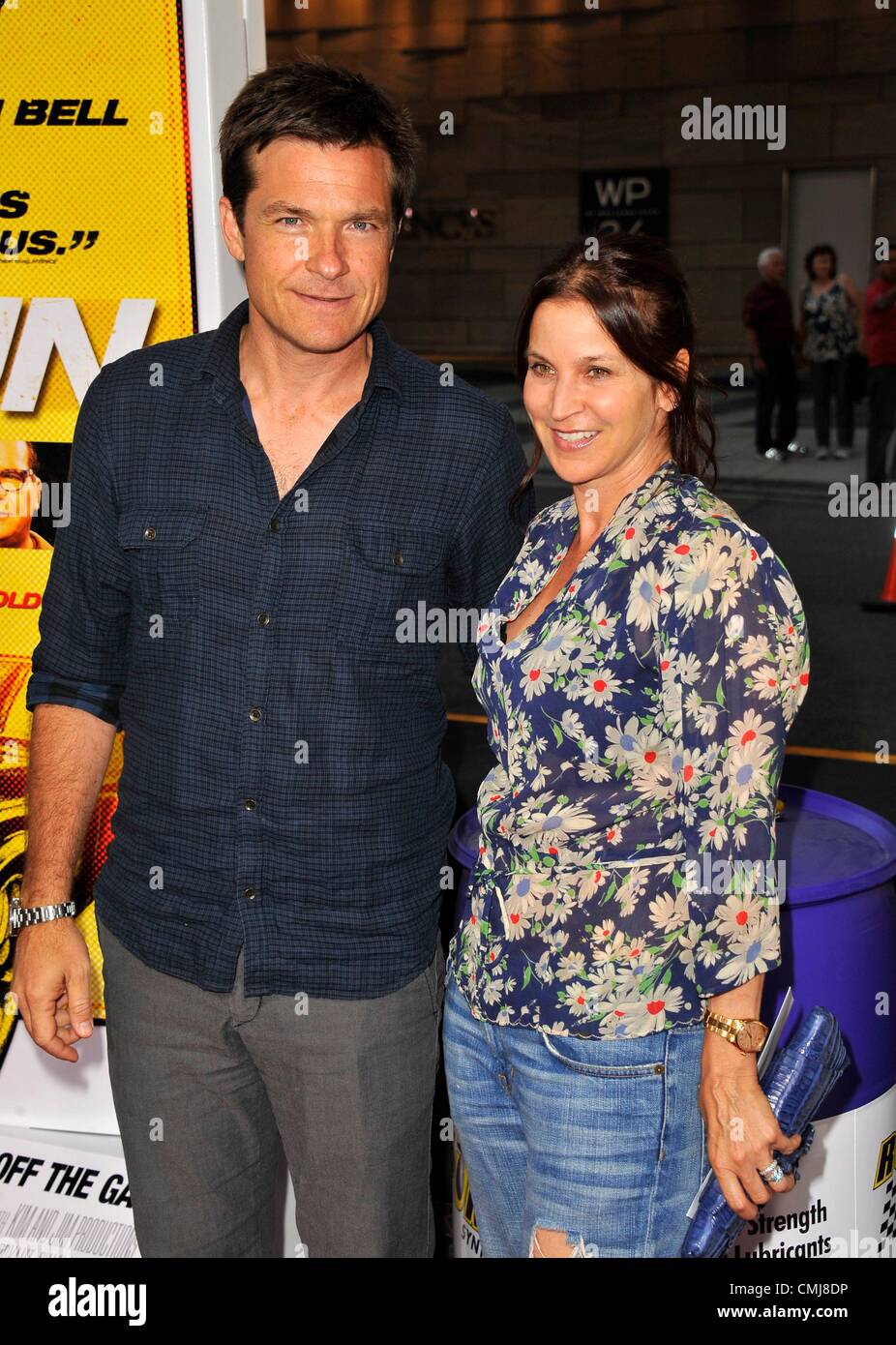 14th Aug 2012. Jason Bateman at arrivals for HIT AND RUN Premiere ...