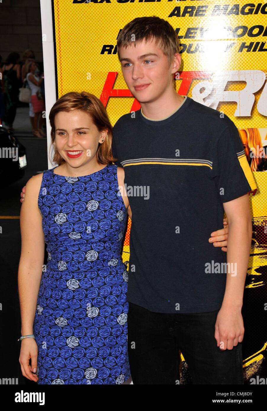 14th Aug 2012. Mae Whitman at arrivals for HIT AND RUN Premiere, Regal ...