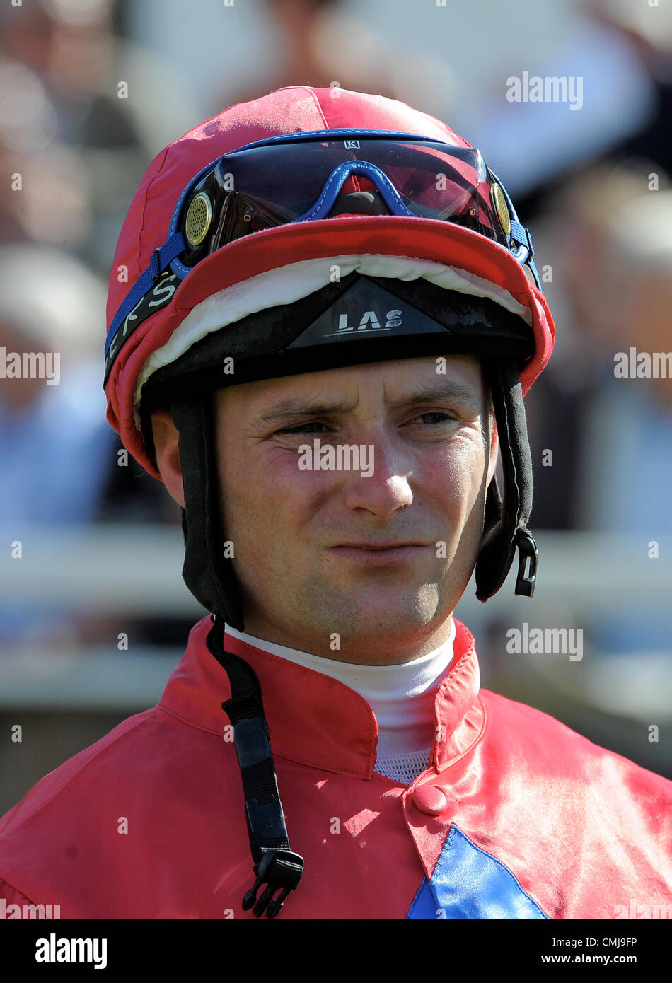 JAMES ROGERS JOCKEY PONTEFRACT RACECOURSE PONTEFRACT ENGLAND 08 August ...