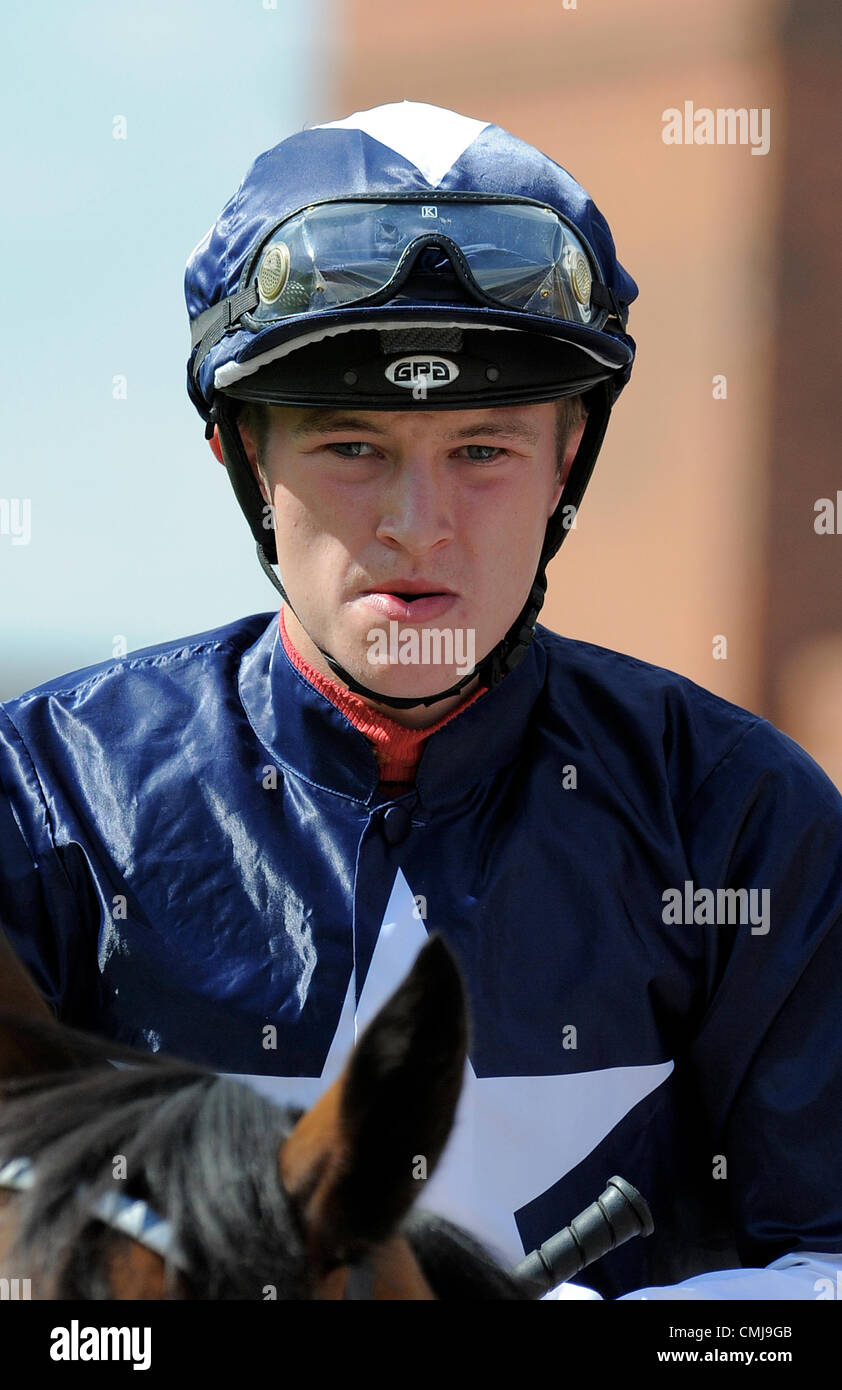 GRAHAM CARSON JOCKEY PONTEFRACT RACECOURSE PONTEFRACT ENGLAND 08 August ...