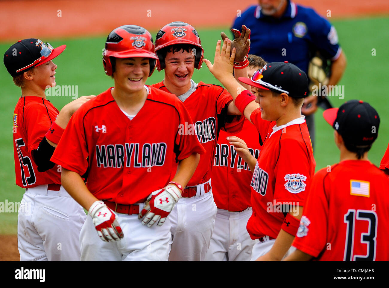 Aug. 15, 2012 - Aberdeen, Maryland, U.S. - Boyds(MD)'s John Paul Walsh ...