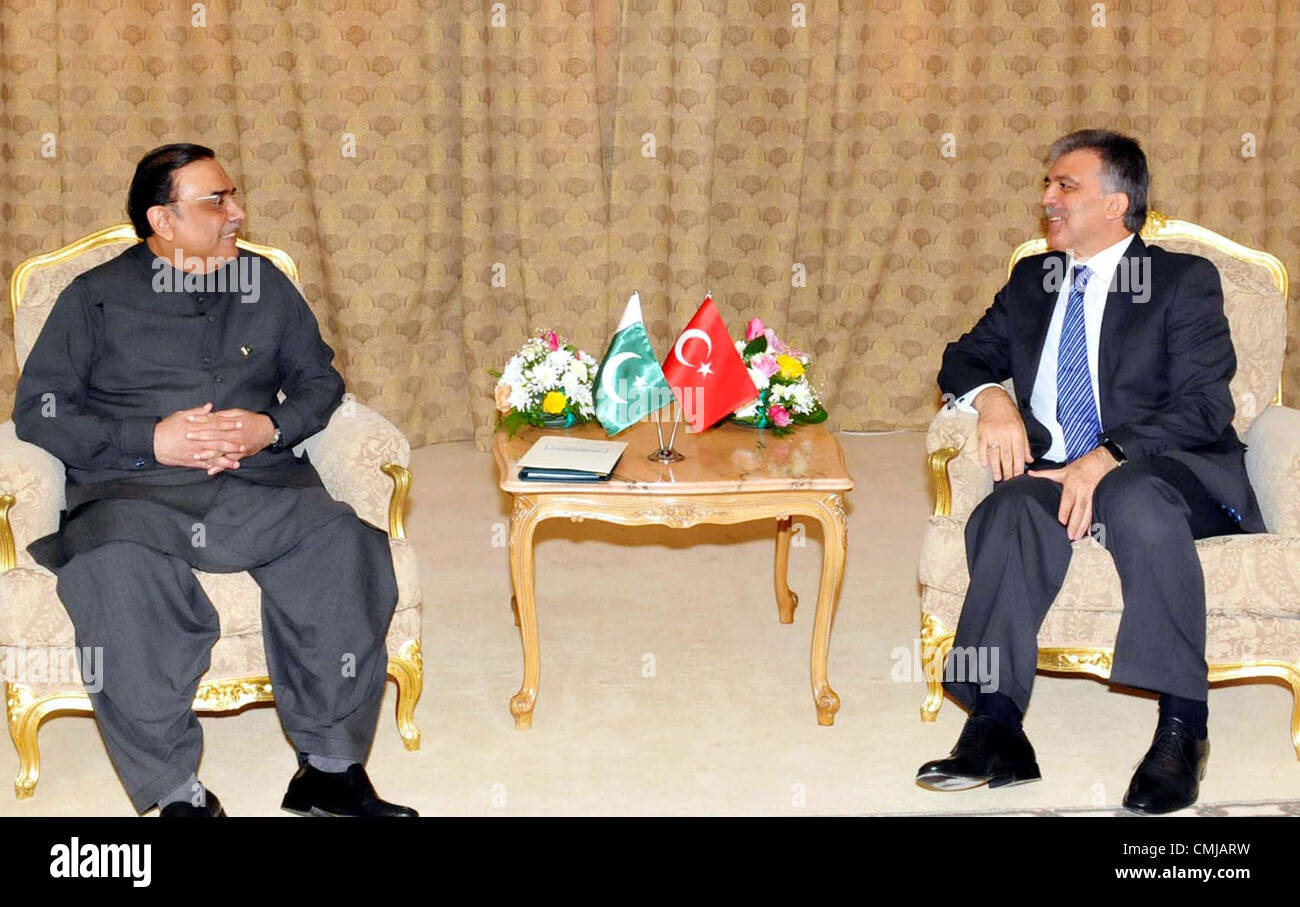 Turkish president abdullah gul hi-res stock photography and images - Alamy