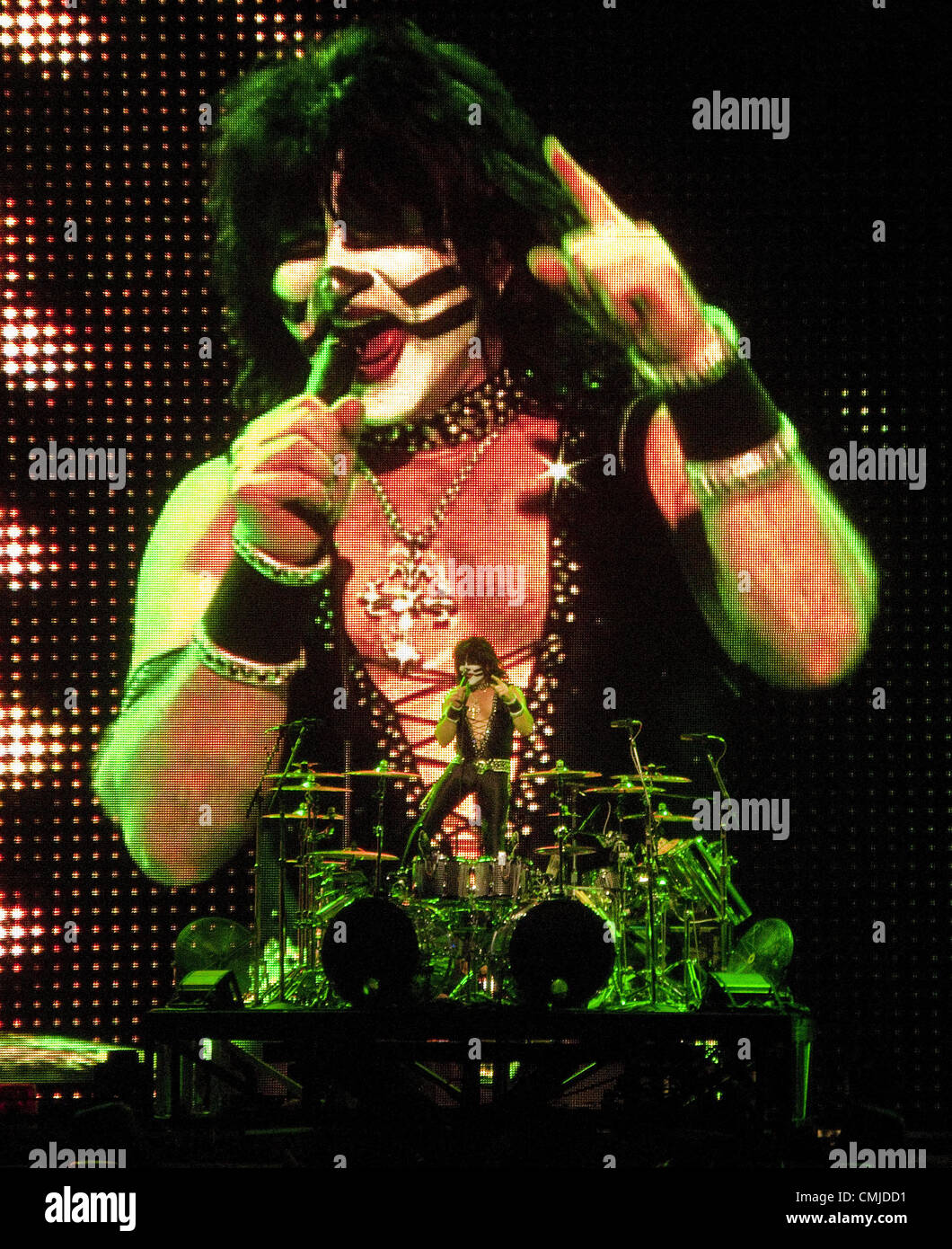 Eric singer kiss hi-res stock photography and images - Alamy