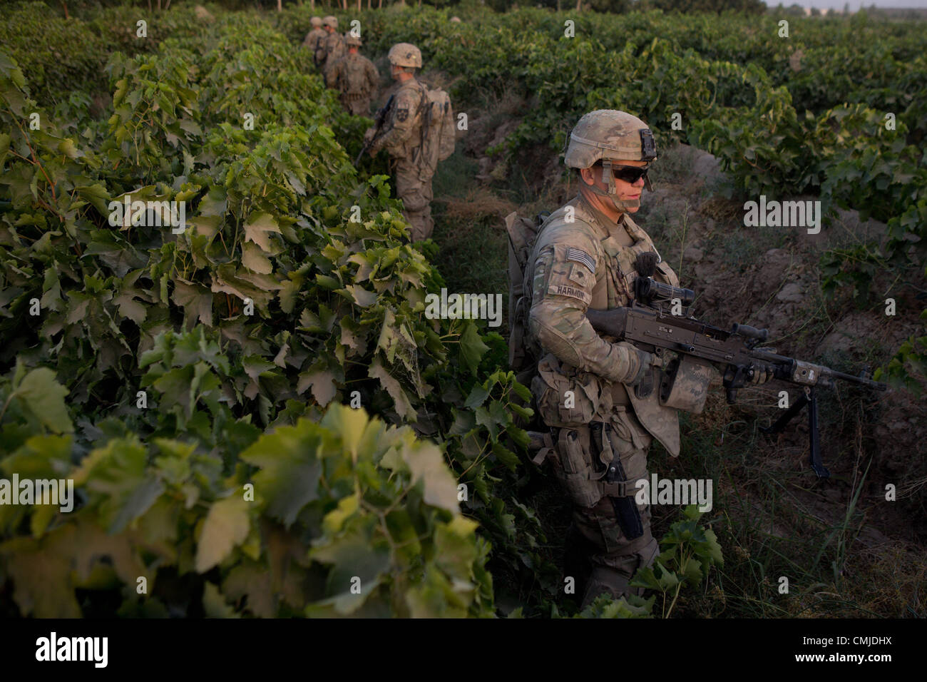 August 12, 2012 - Zharay District, Kandahar Province, Afghanistan - SPC ...