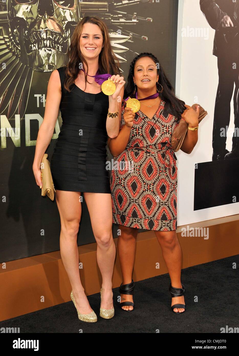 15th Aug 2012. Jessica Steffens, Brenda Villa at arrivals for THE ...