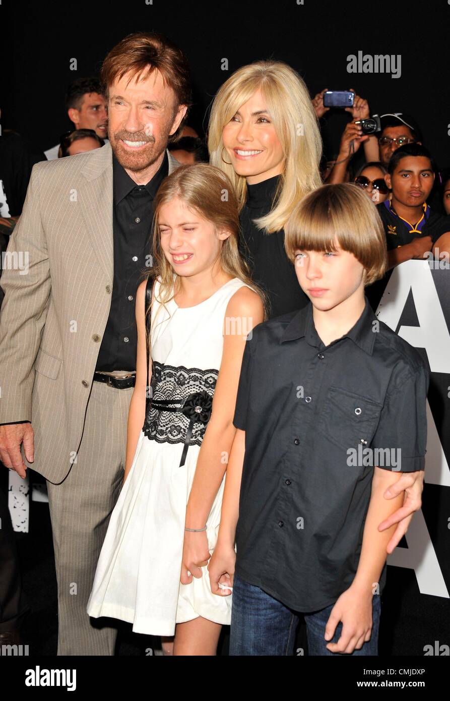 15th Aug 2012. Chuck Norris at arrivals for THE EXPENDABLES 2 Premiere ...