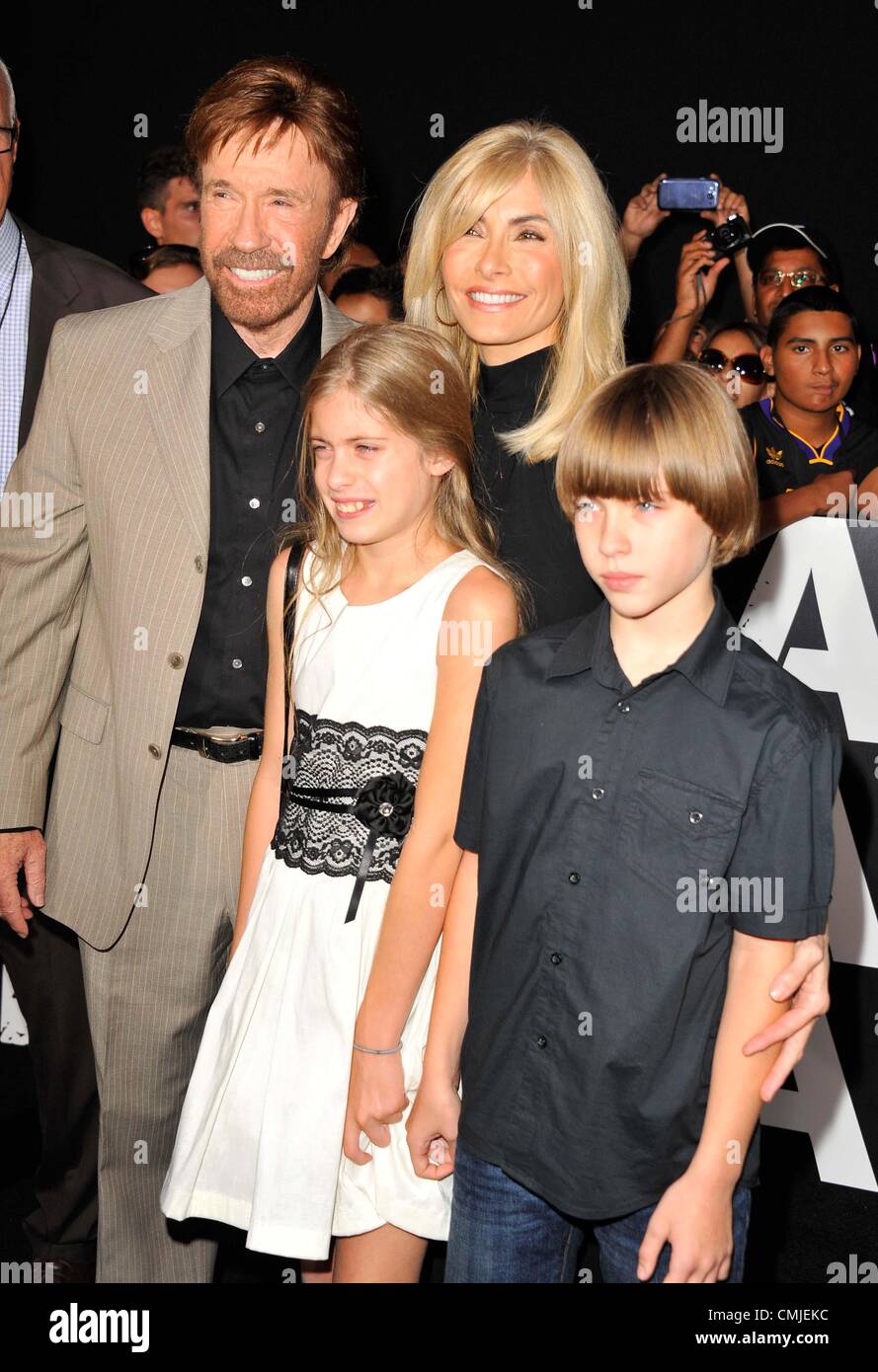 Aug. 15, 2012 - Los Angeles, California, U.S. - Chuck Norris Attending ...