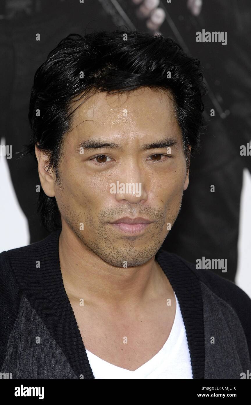 Peter Shinkoda at arrivals for THE EXPENDABLES 2 Premiere, Grauman's ...