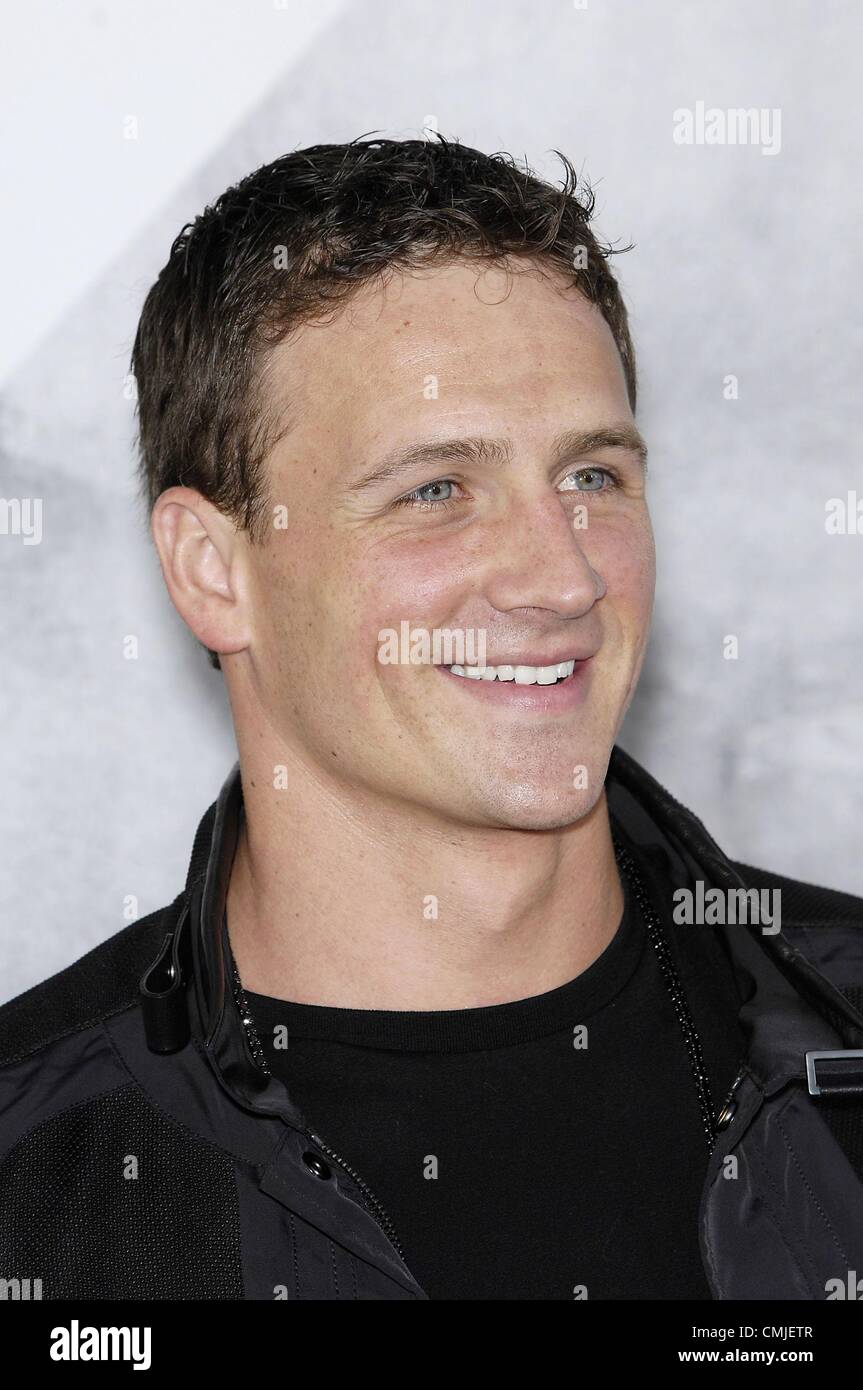 Ryan Lochte at arrivals for THE EXPENDABLES 2 Premiere, Grauman's ...