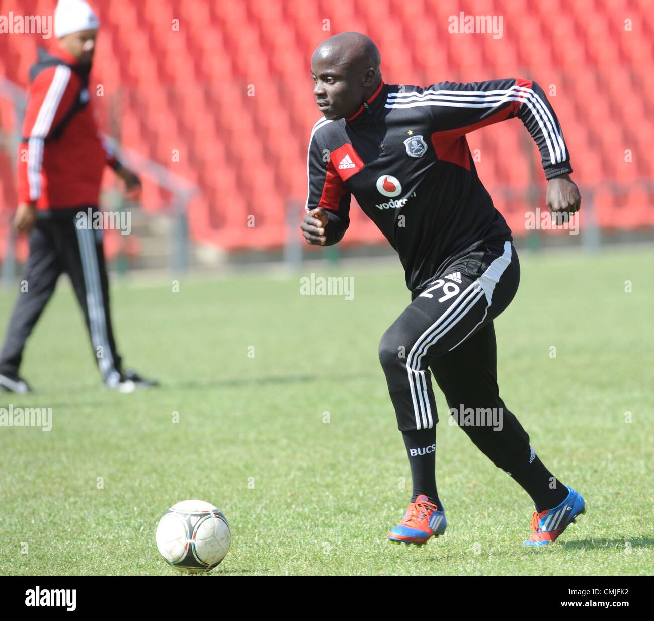 16th Aug 2012. JOHANNESBURG, SOUTH AFRICA - AUGUST 16, Takesure ...