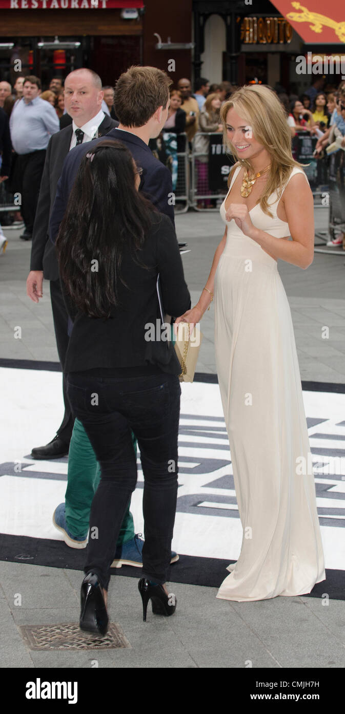 16th Aug 2012. Kimberley Garner Made in Chelsea star attends Total ...