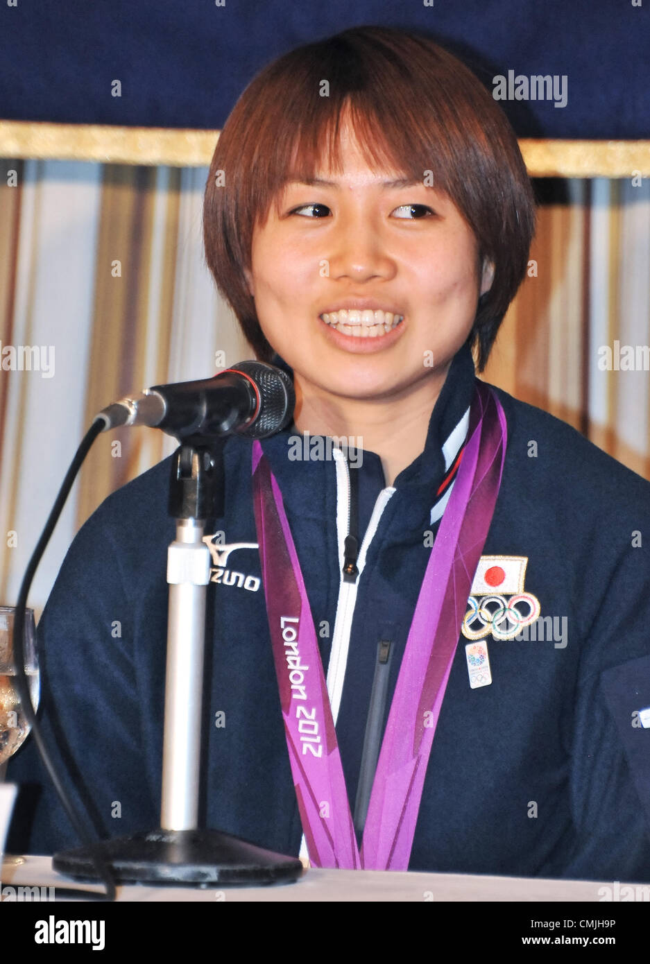 Sayaka Hirano, Tokyo, Japan, August 14, 2012 : Sayaka Hirano attends a ...
