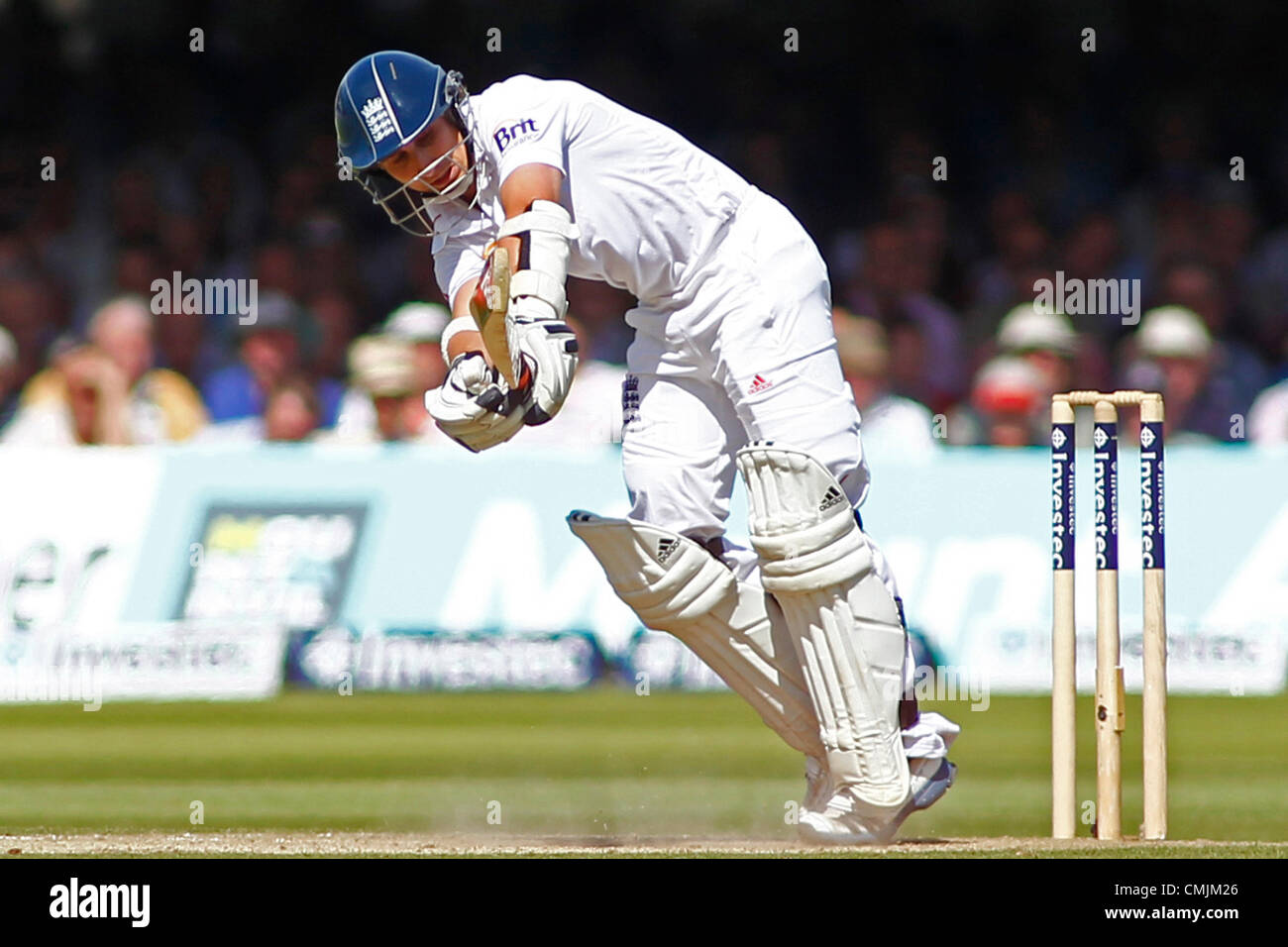 17/08/2012 London, England. England's James Taylor batting during the ...