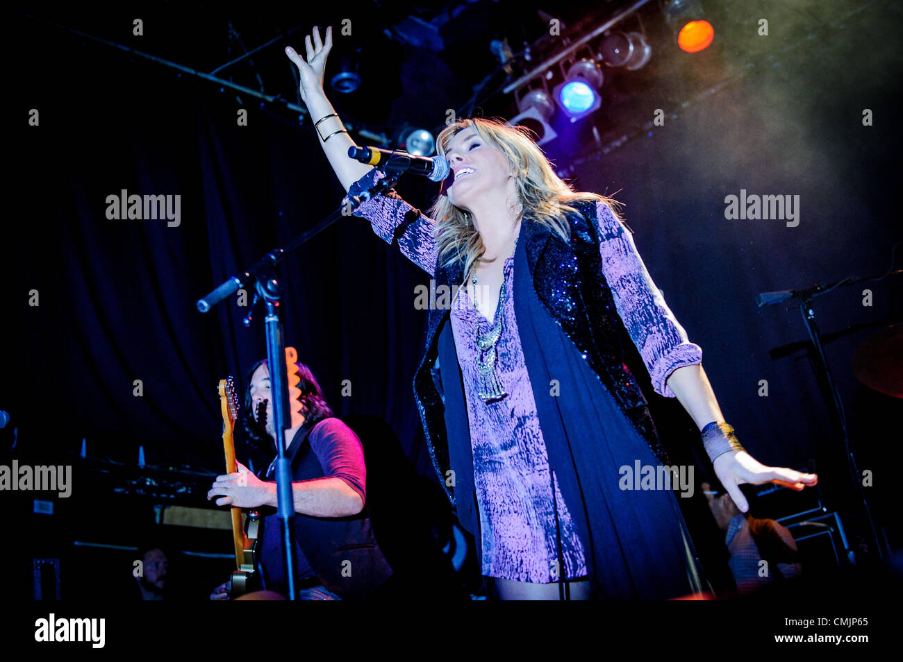 Aug. 17, 2012 - Toronto, Ontario, Canada - GRACE POTTER, lead singer ...