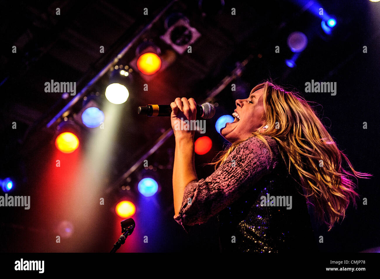 Aug. 17, 2012 - Toronto, Ontario, Canada - GRACE POTTER, lead singer ...