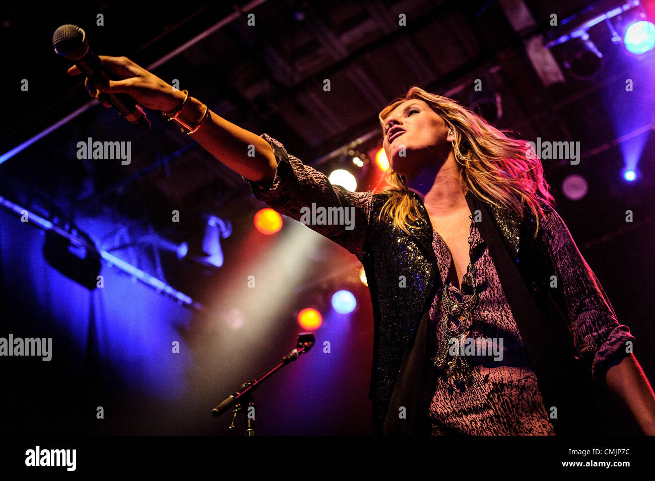 Aug. 17, 2012 - Toronto, Ontario, Canada - GRACE POTTER, lead singer ...