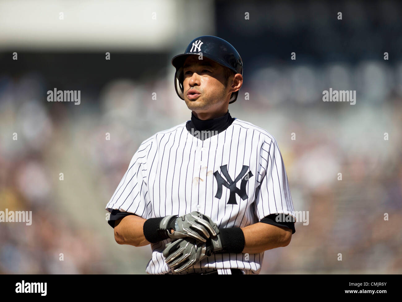 Ichiro Suzuki (Yankees), AUGUST 16, 2012 - MLB : Ichiro Suzuki of the ...