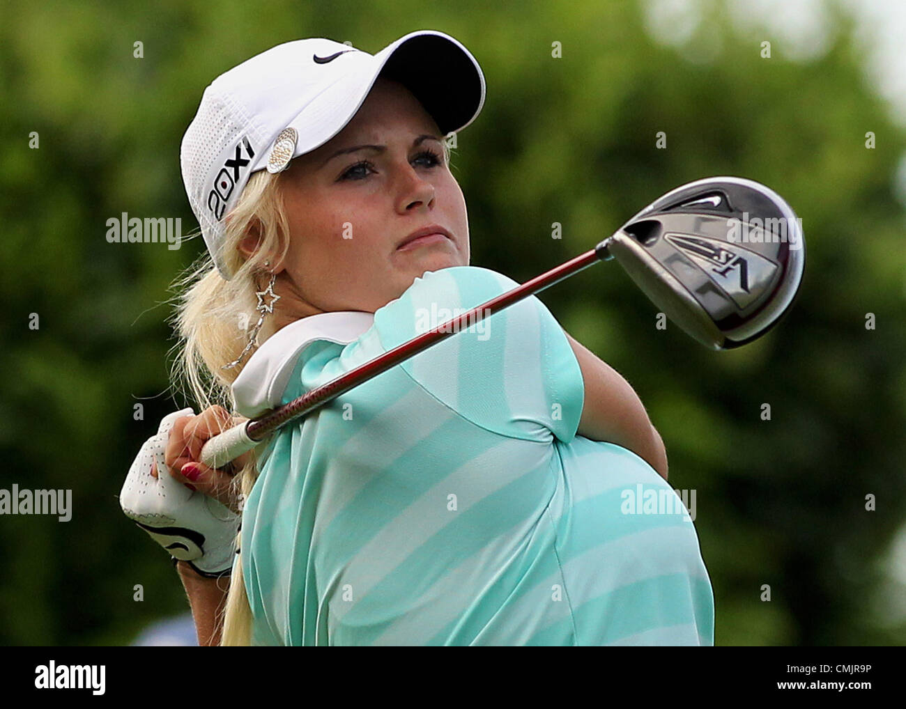17.8.12 Scotland's Carly Booth in action during the second round of the ...