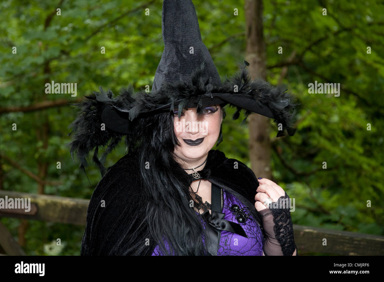 Lancashire, UK. Saturday, August 18th 2012. Debbie Robinson at the Big ...