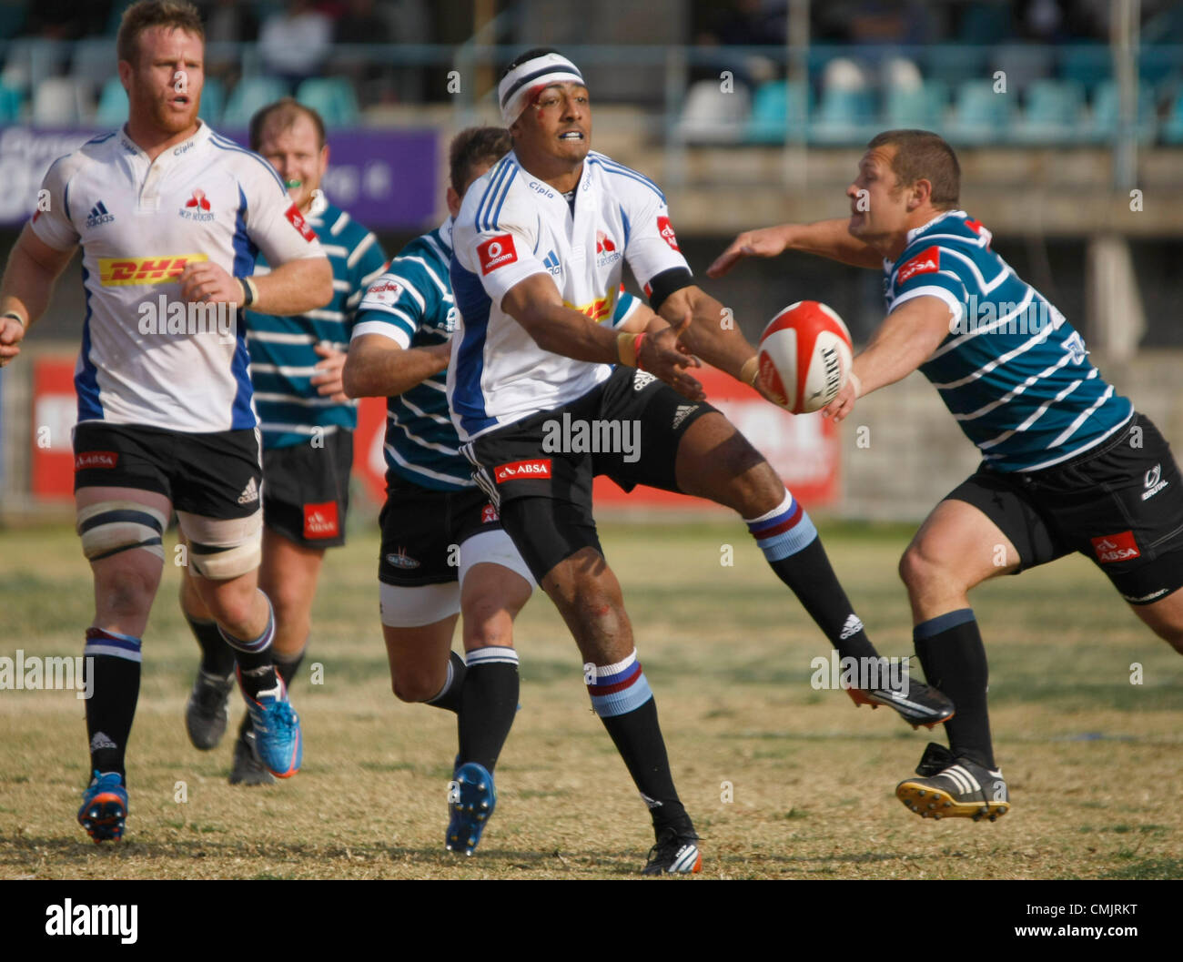 KIMBERLEY, SOUTH AFRICA - AUGUST 18, Marcel Brache of DHL Western ...