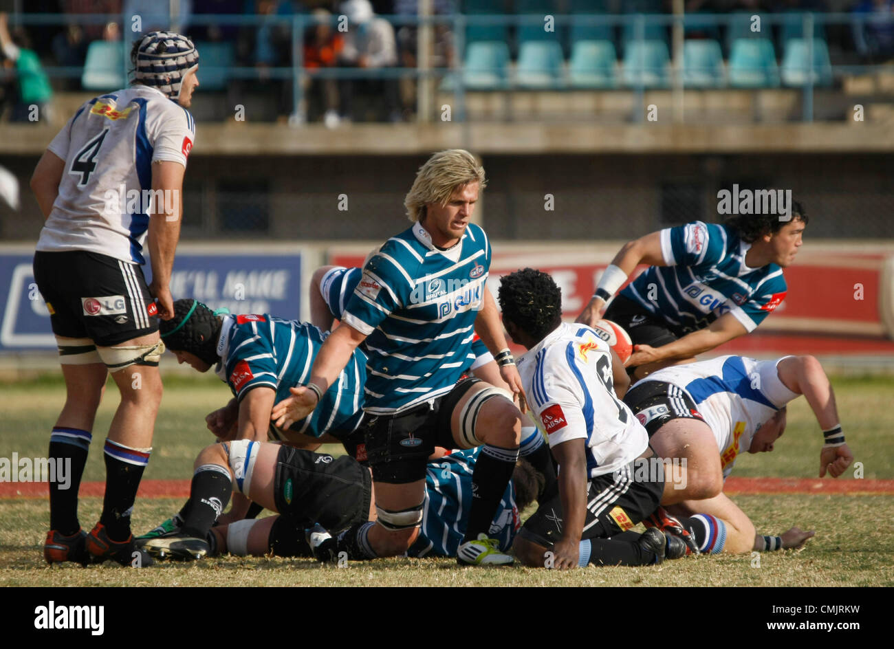 KIMBERLEY, SOUTH AFRICA - AUGUST 18, Justin Downey of GWK Griquas ...