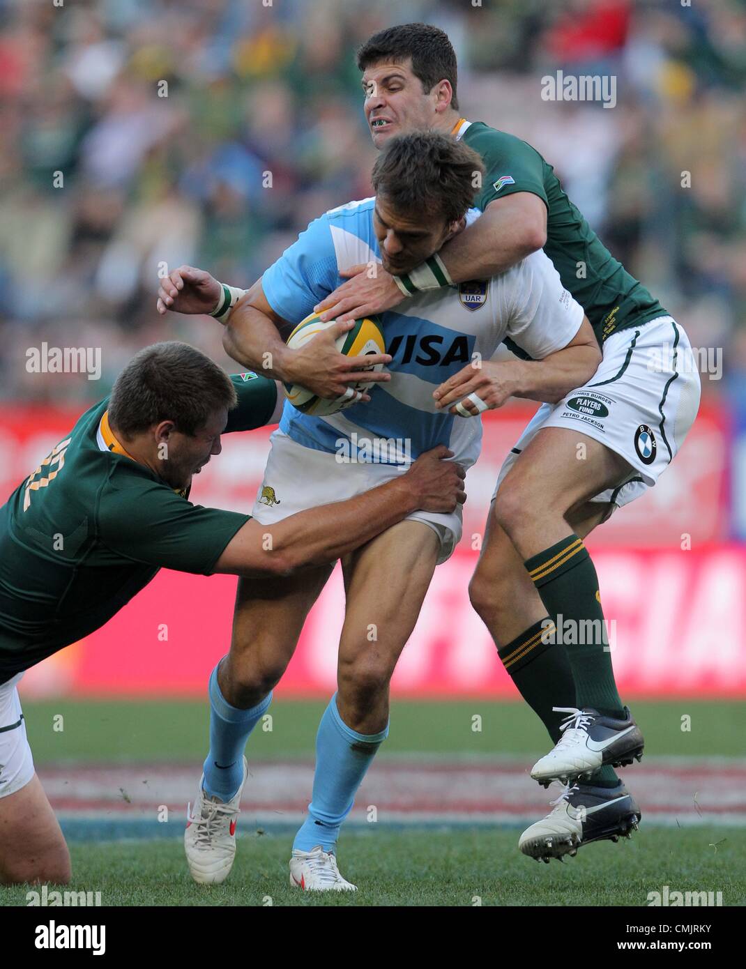 CAPE TOWN, SOUTH AFRICA - AUGUST 18, Argentina flyhalf Juan Martin ...
