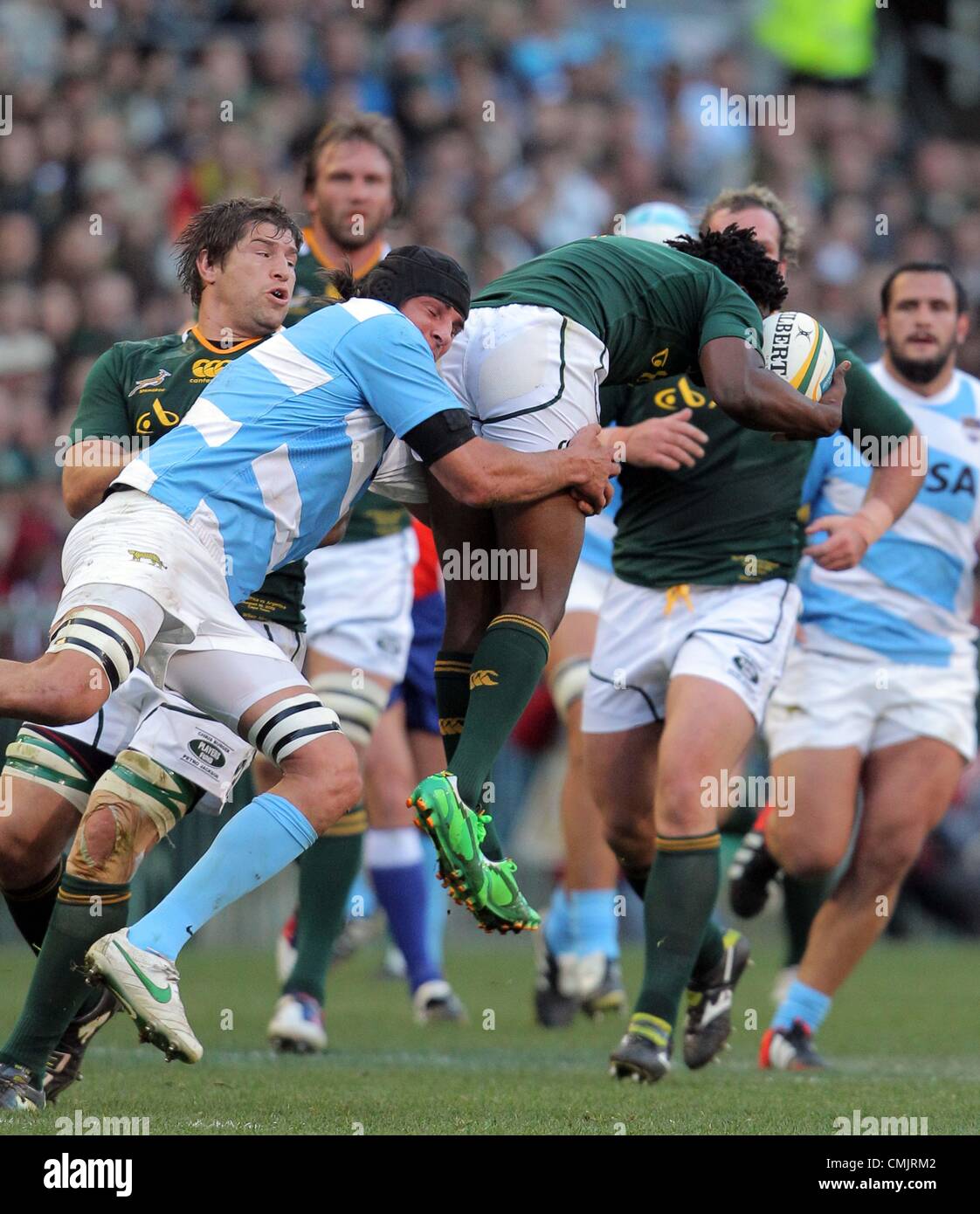 CAPE TOWN, SOUTH AFRICA - AUGUST 18, Argentina flank forward Julio ...